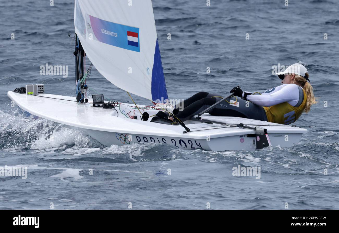Marseille, France. 07th Aug, 2024. Paris 2024 Olympic Game, Dinghy ...