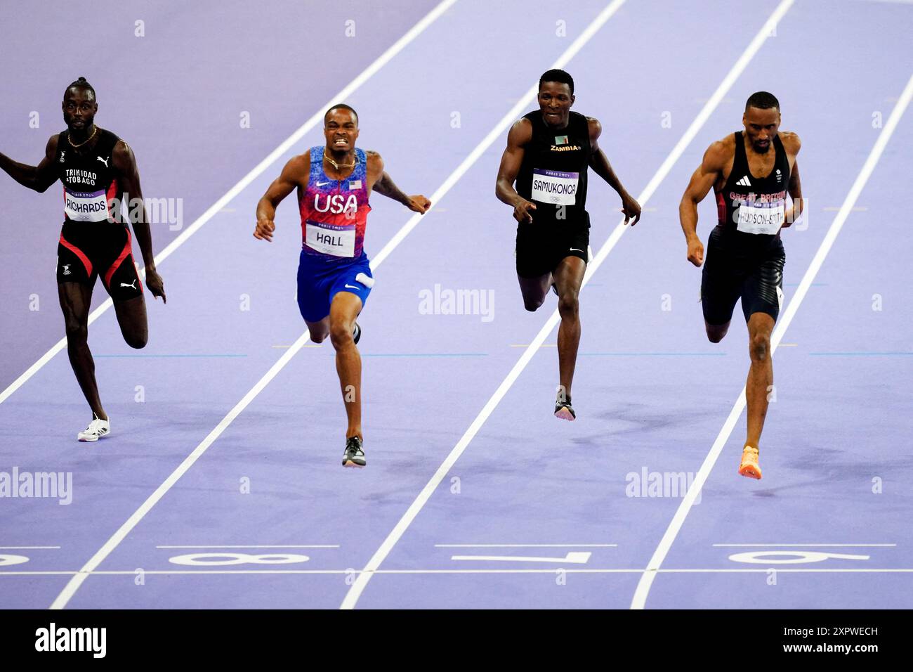 Saint Denis, France. 07th Aug, 2024. Gold Medalist Quincy HALL competes ...