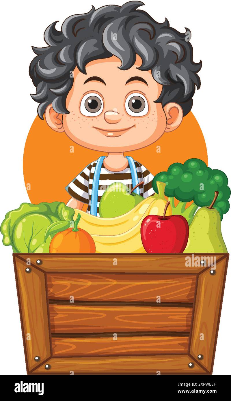 Banana farm produce Stock Vector Images - Alamy