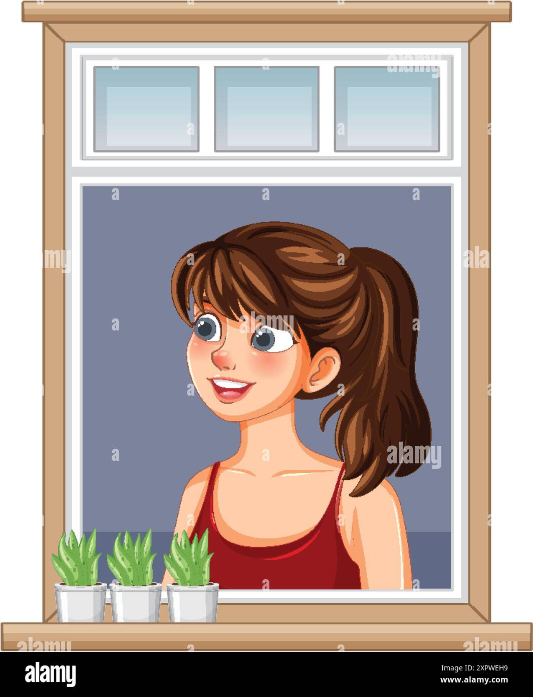 Woman light outside Cut Out Stock Images & Pictures - Alamy