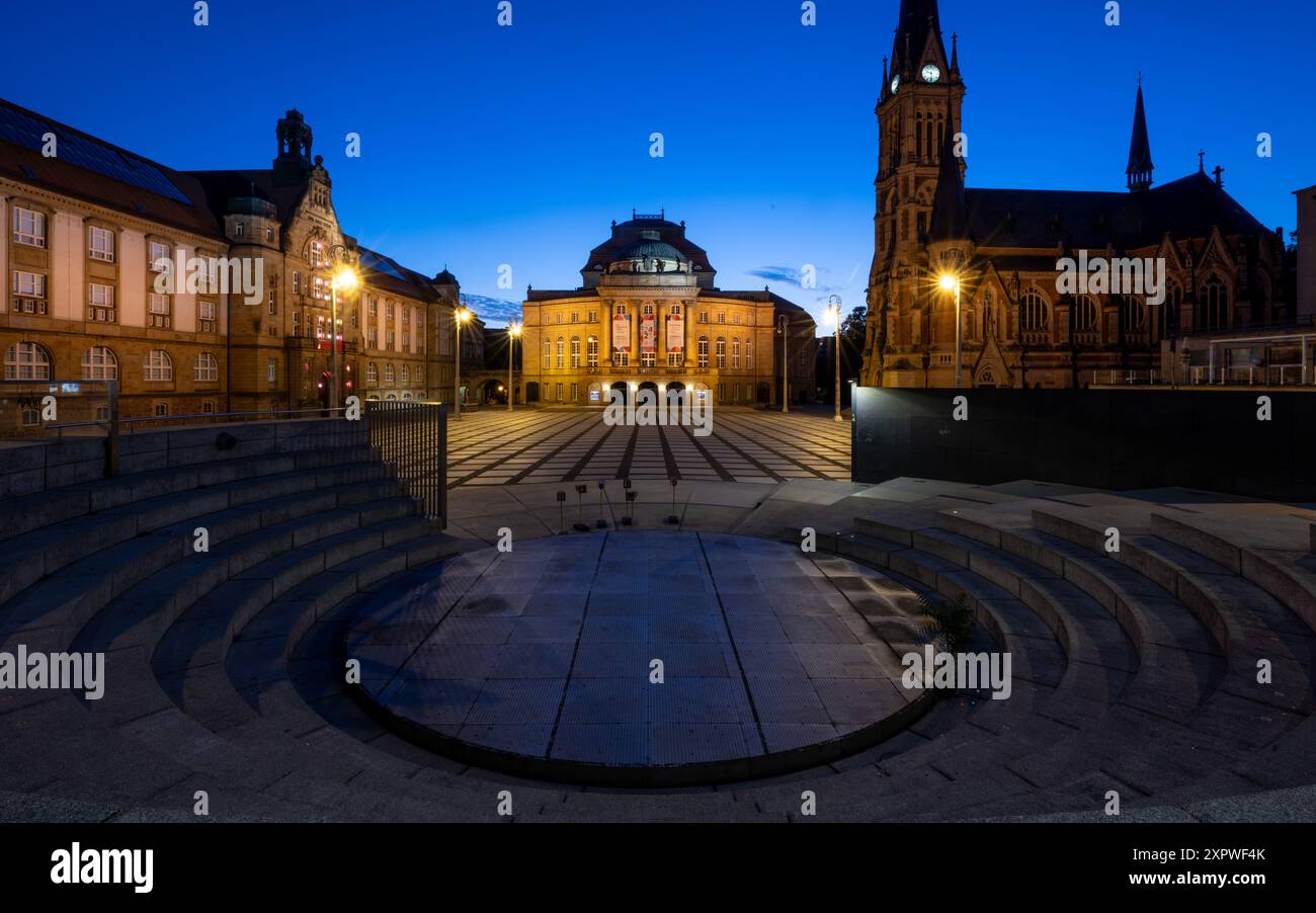 Chemnitz, Germany. 05th Aug, 2024. The King Albert Museum with its art ...