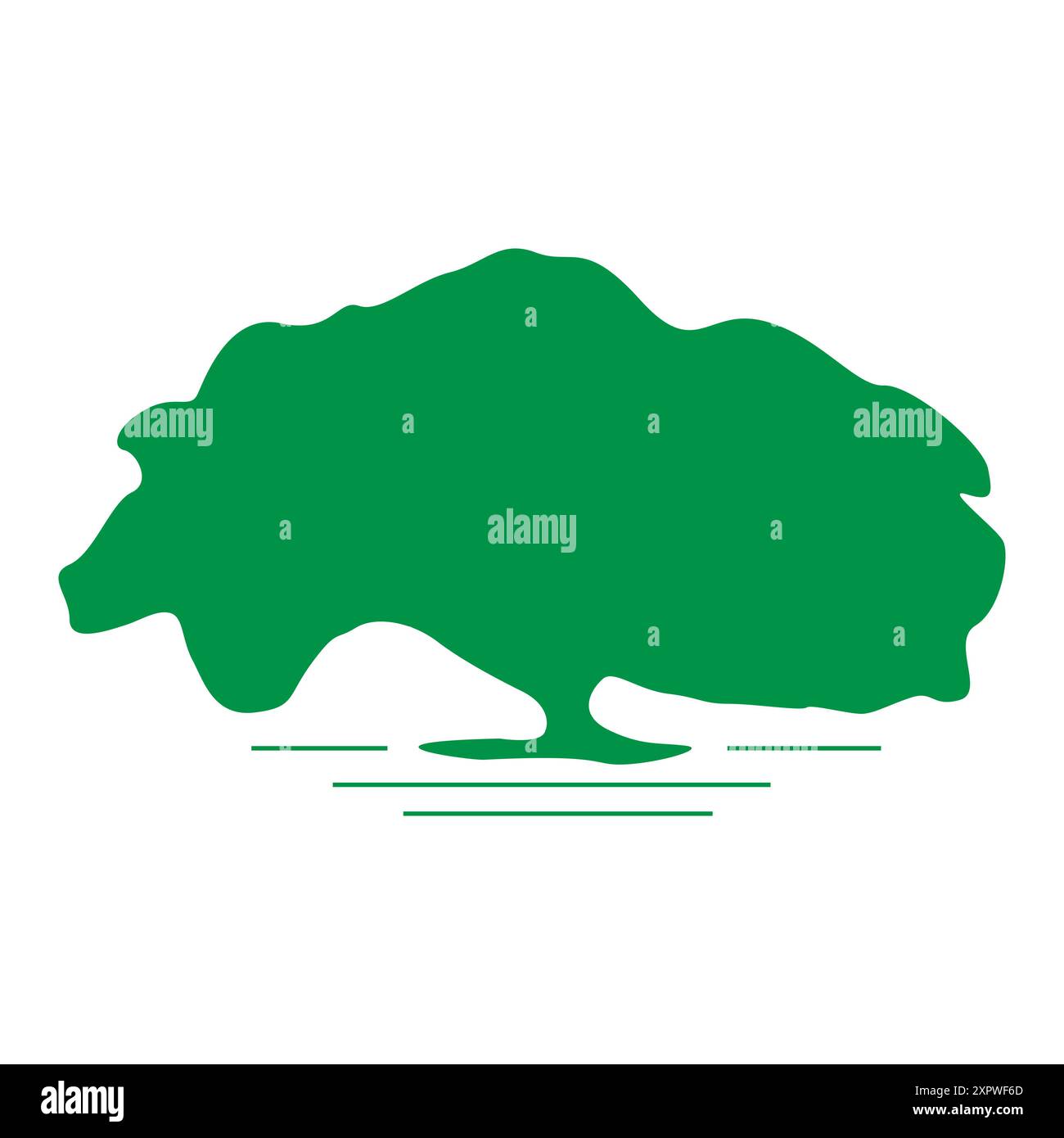 The oak tree Stock Vector Images - Alamy