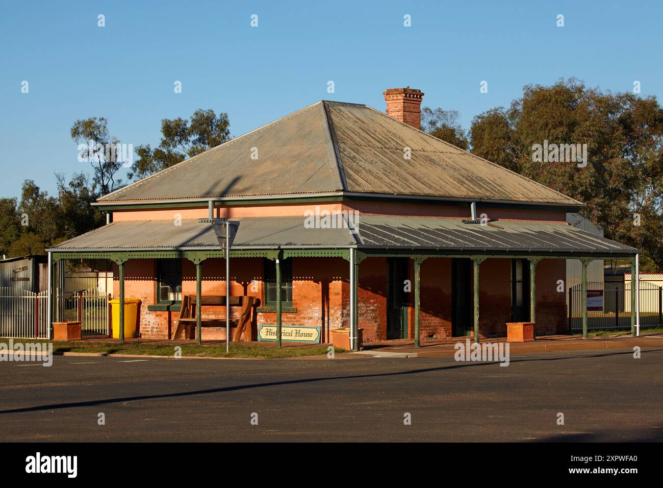 Historic house, Thargomindah, Shire of Bulloo, outback Queensland ...