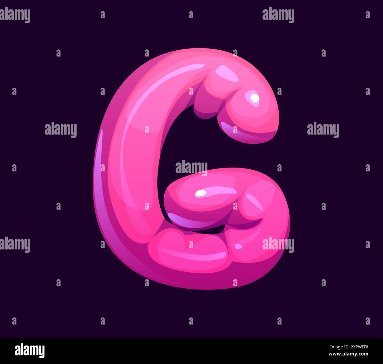 Letter G Halloween font, cartoon evil type, funny scary typeface ...