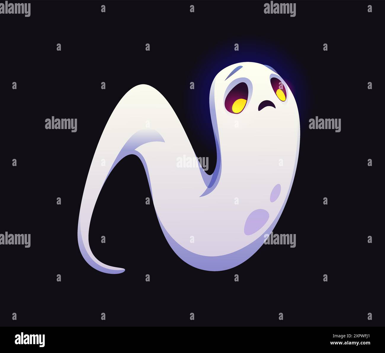 Letter N Halloween ghost font, scary typeface, horror evil type, spooky ...