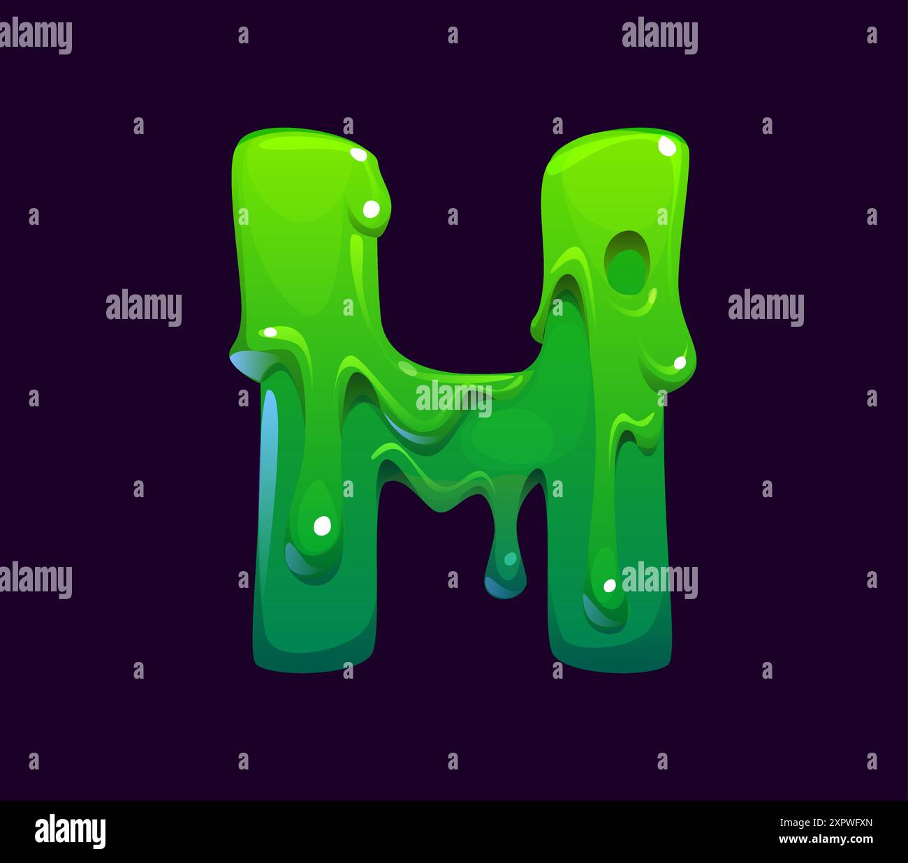 Goo font hi-res stock photography and images - Alamy