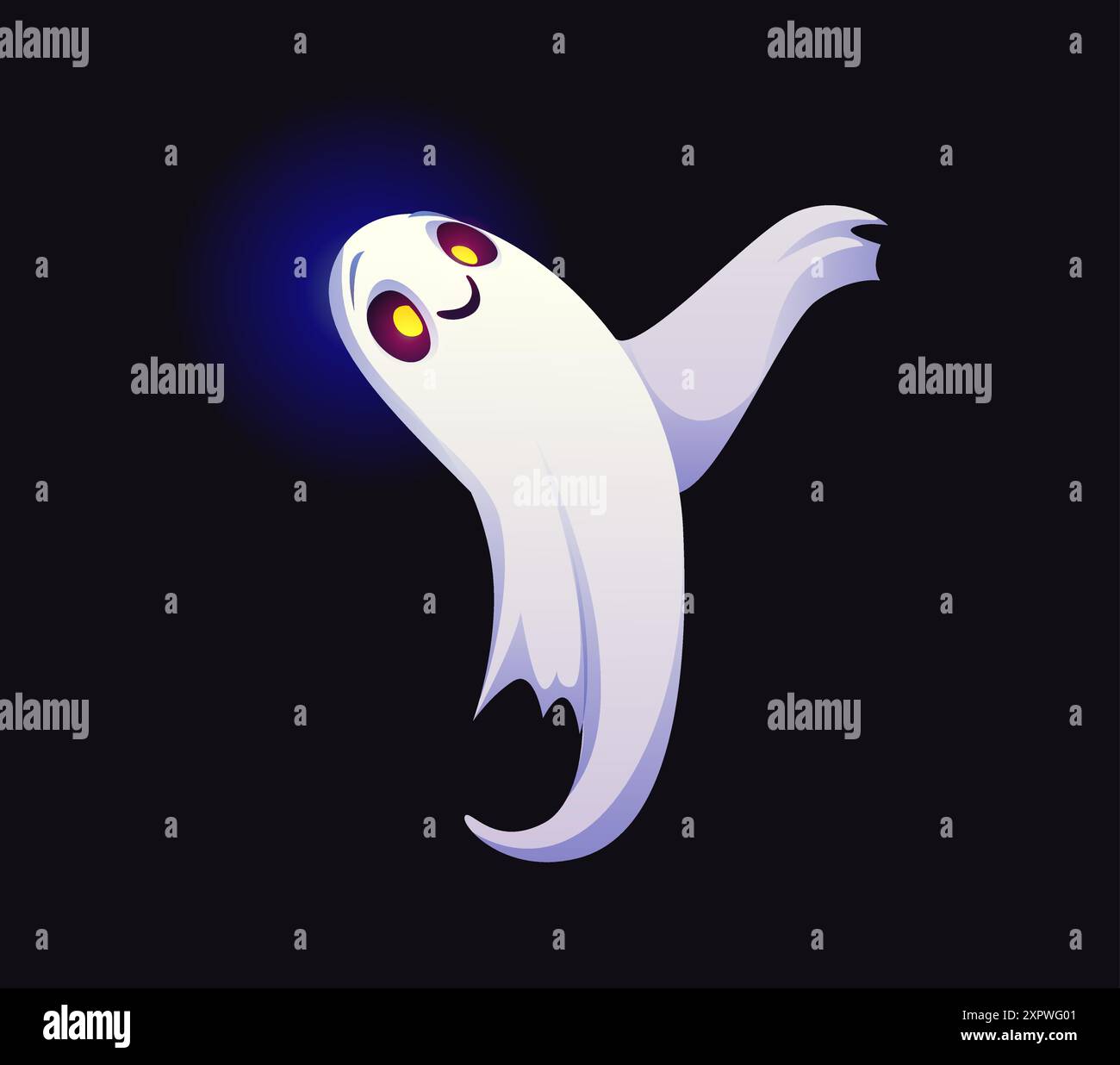 Letter Y Halloween ghost font, scary typeface, horror evil type, spooky ...