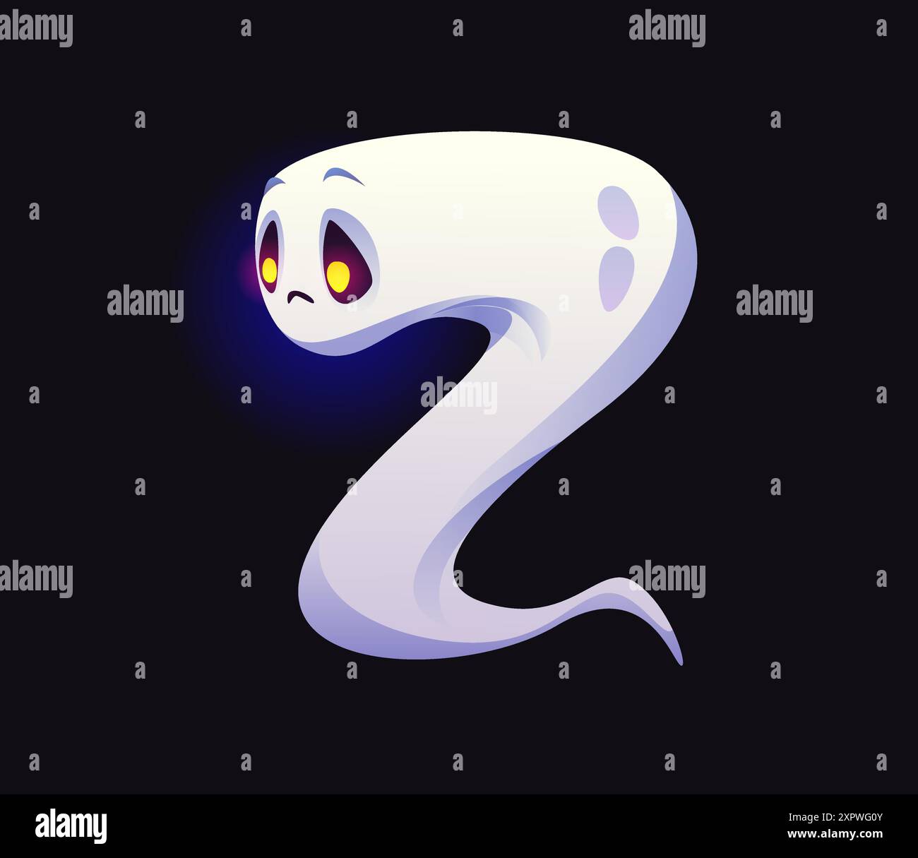 Letter Z Halloween ghost font, scary typeface, horror evil type, spooky ...