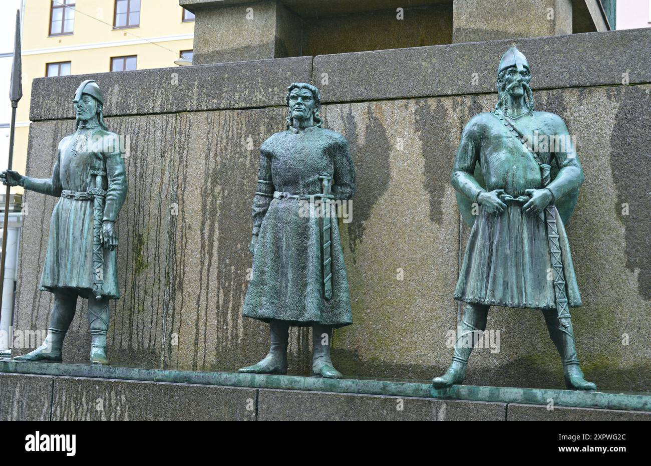 Monument in memory of sailors from the Viking era to the 20th century ...