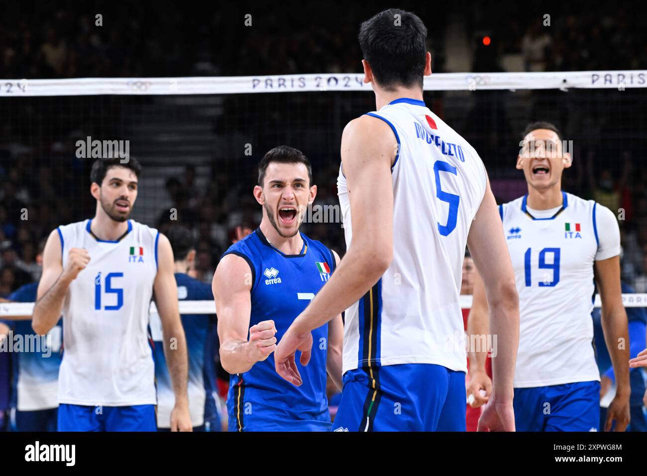 BALASO Fabio ( 7 - Italy ), Volleyball, Men's Semifinals between Italy ...