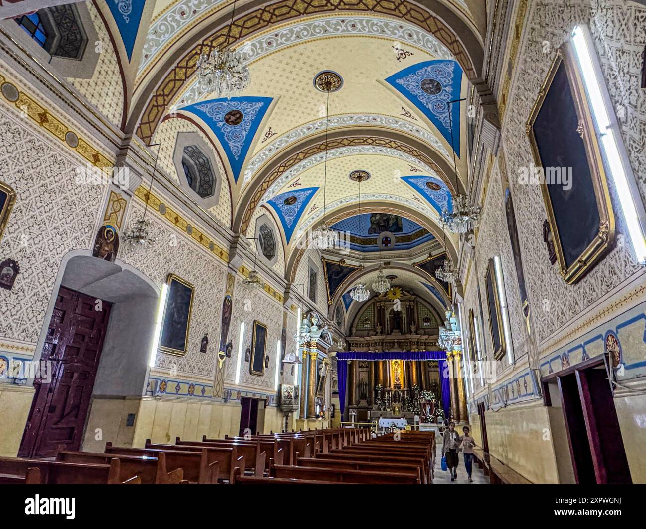 Church of Jesus in Charcas San Luis Potosí in the state of San Luis ...