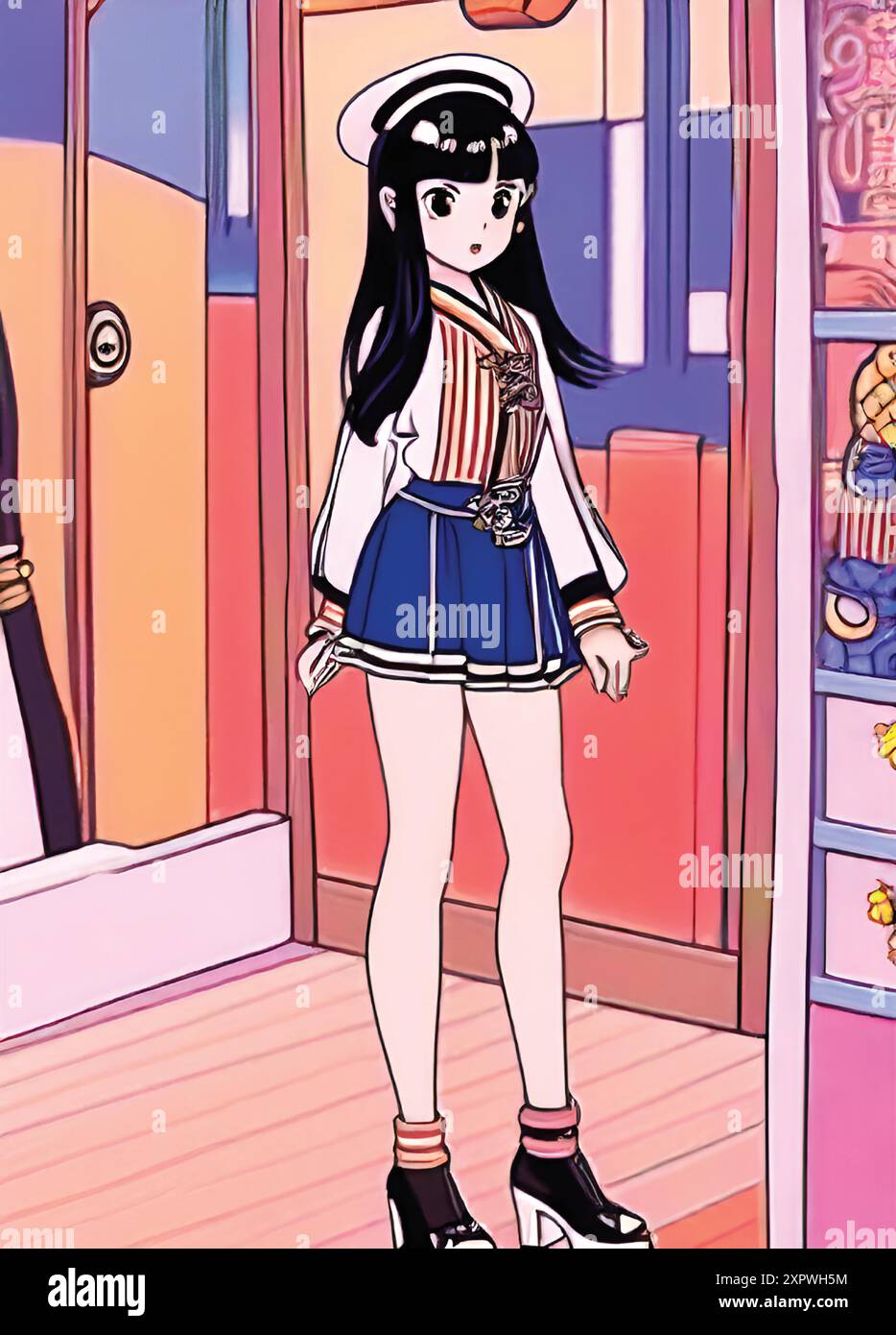 Smiling researching Stock Vector Images - Alamy