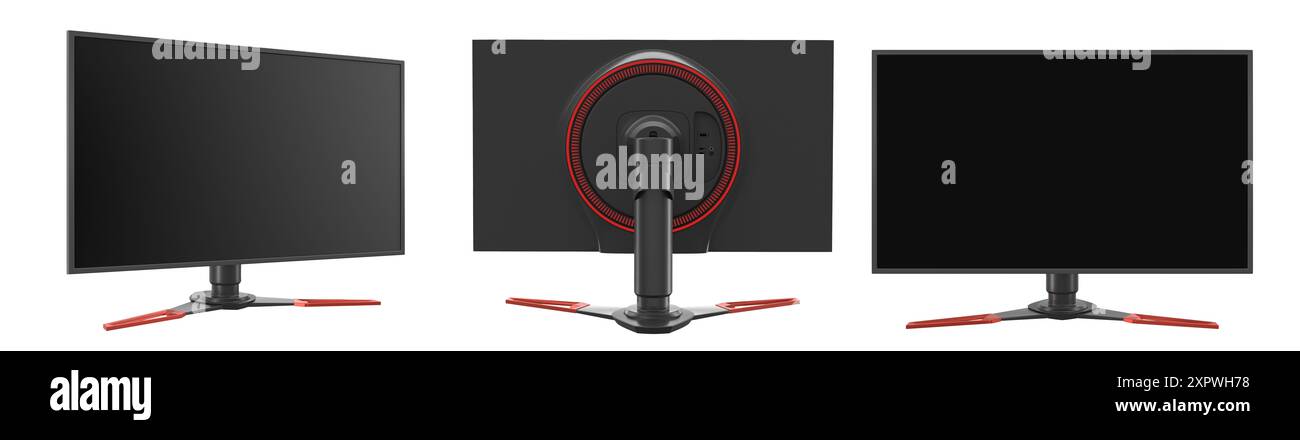 Sleek gaming monitor with adjustable stand for optimal viewing ...