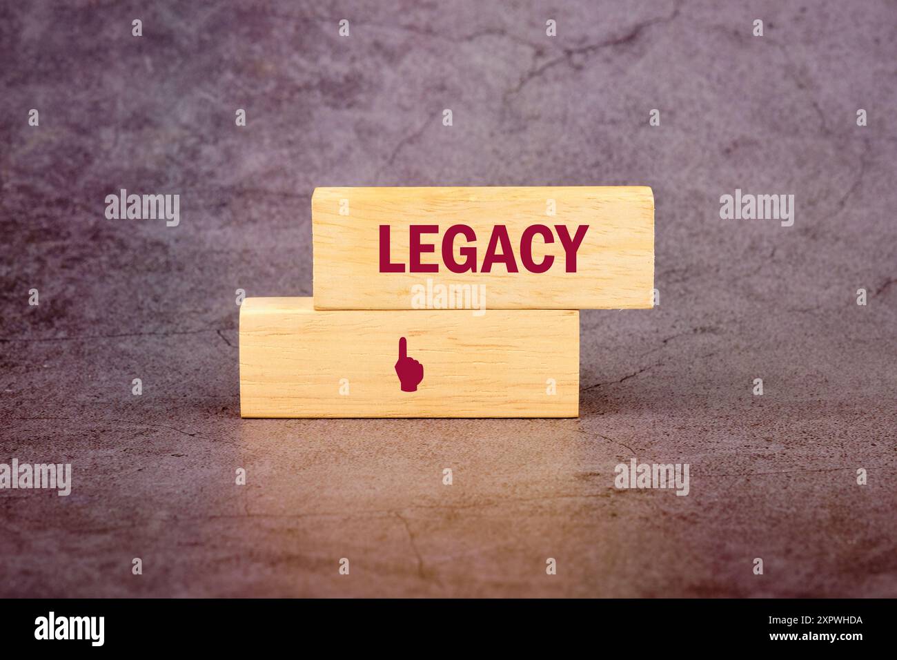 Legacy written on wooden blocks on an abstract background Stock Photo ...