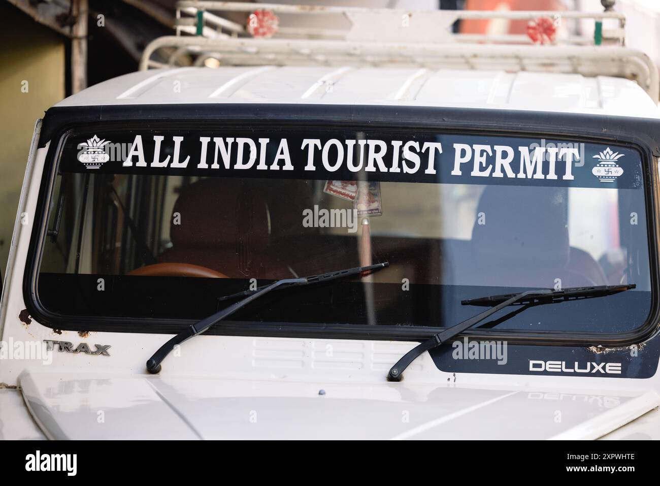 August 8, 2024, India, Manali: A vehicle with a special government ...