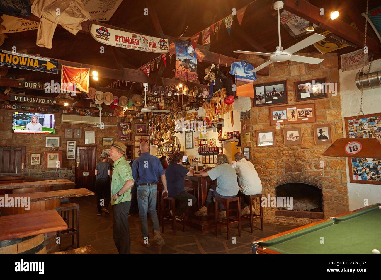 Birdsville Hotel (1884) Birdsville, outback Queensland, Australia Stock ...