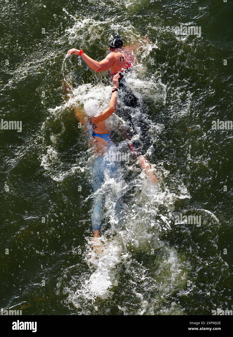 Brazil's Viviane Jungblut and Japan's Airi Ebina during the Women's ...