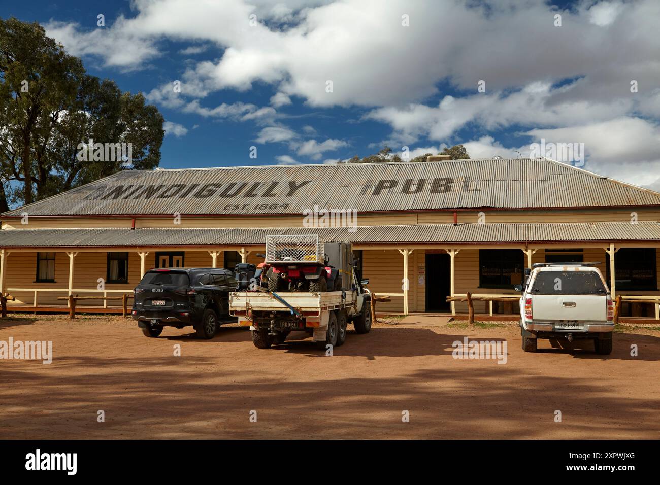 Nindigully Pub (1884 - oldest in Queensland), Balonne Shire, Nindigully ...