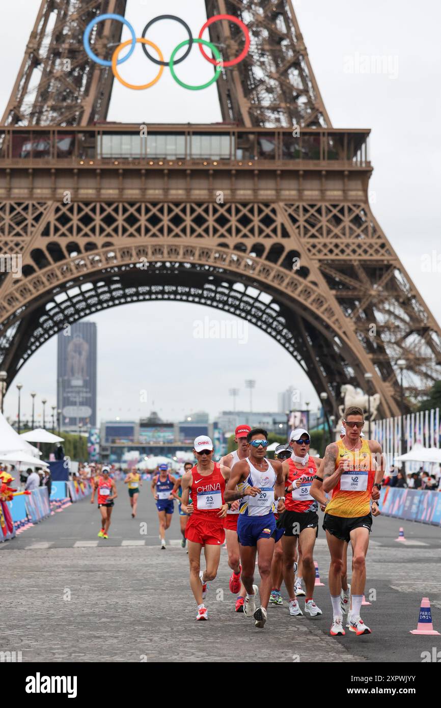 Paris, France. 7th Aug, 2024. Masatora Kawano (JPN) Race Walk : Mixed ...