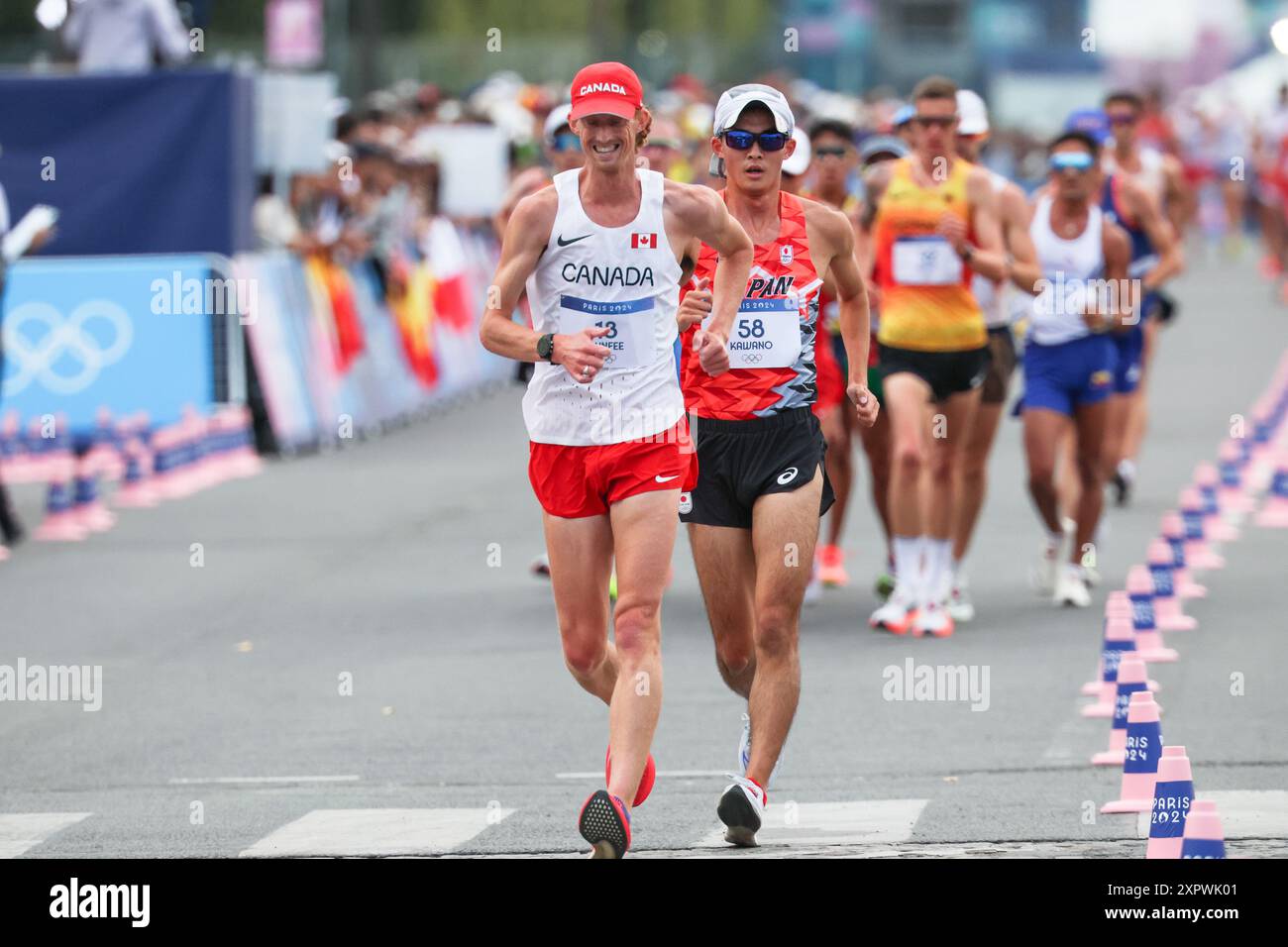 Paris, France. 7th Aug, 2024. Masatora Kawano (JPN) Race Walk : Mixed ...