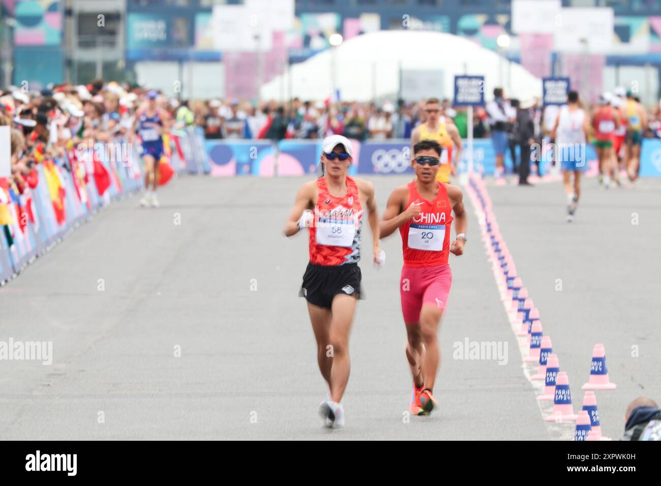 Paris, France. 7th Aug, 2024. Masatora Kawano (JPN) Race Walk : Mixed ...