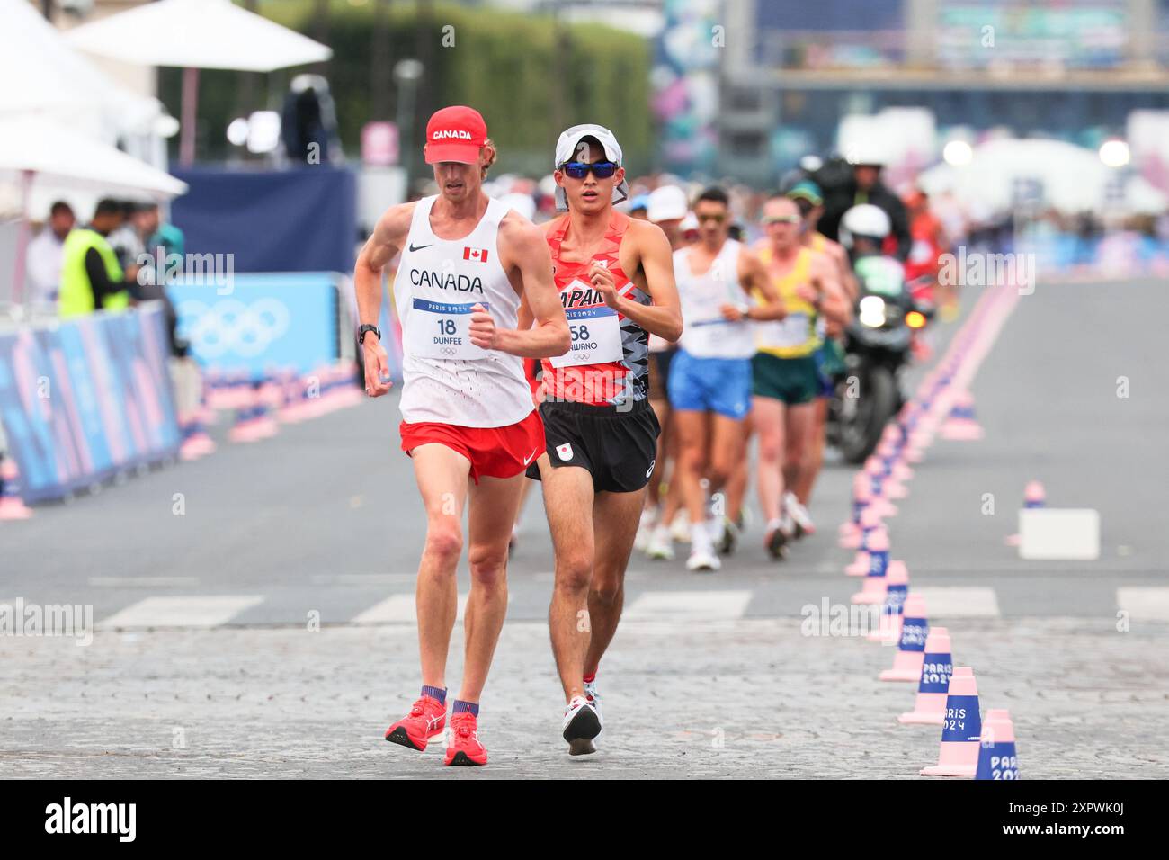 Paris, France. 7th Aug, 2024. Masatora Kawano (JPN) Race Walk : Mixed ...