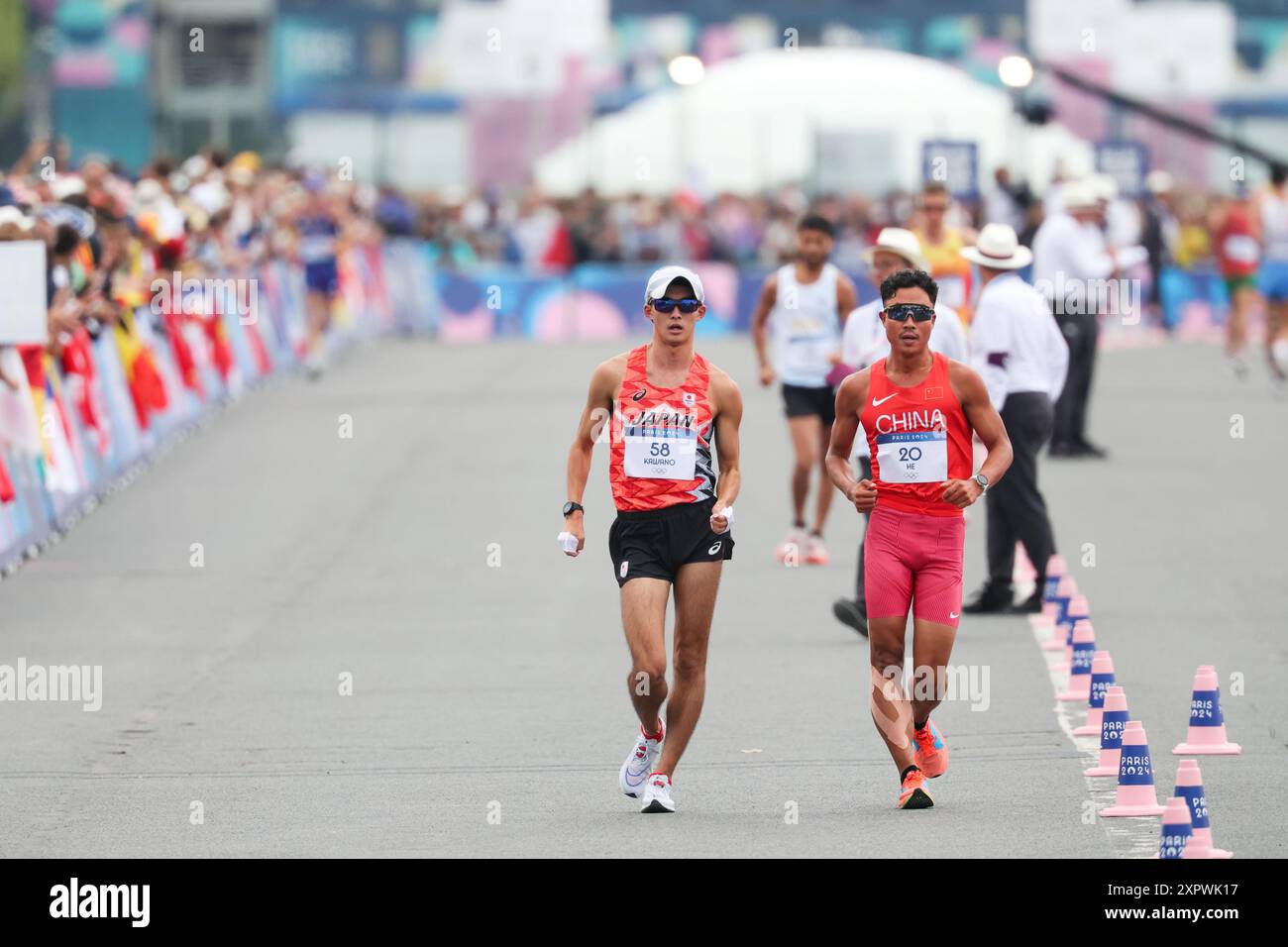 Paris, France. 7th Aug, 2024. Masatora Kawano (JPN) Race Walk : Mixed ...