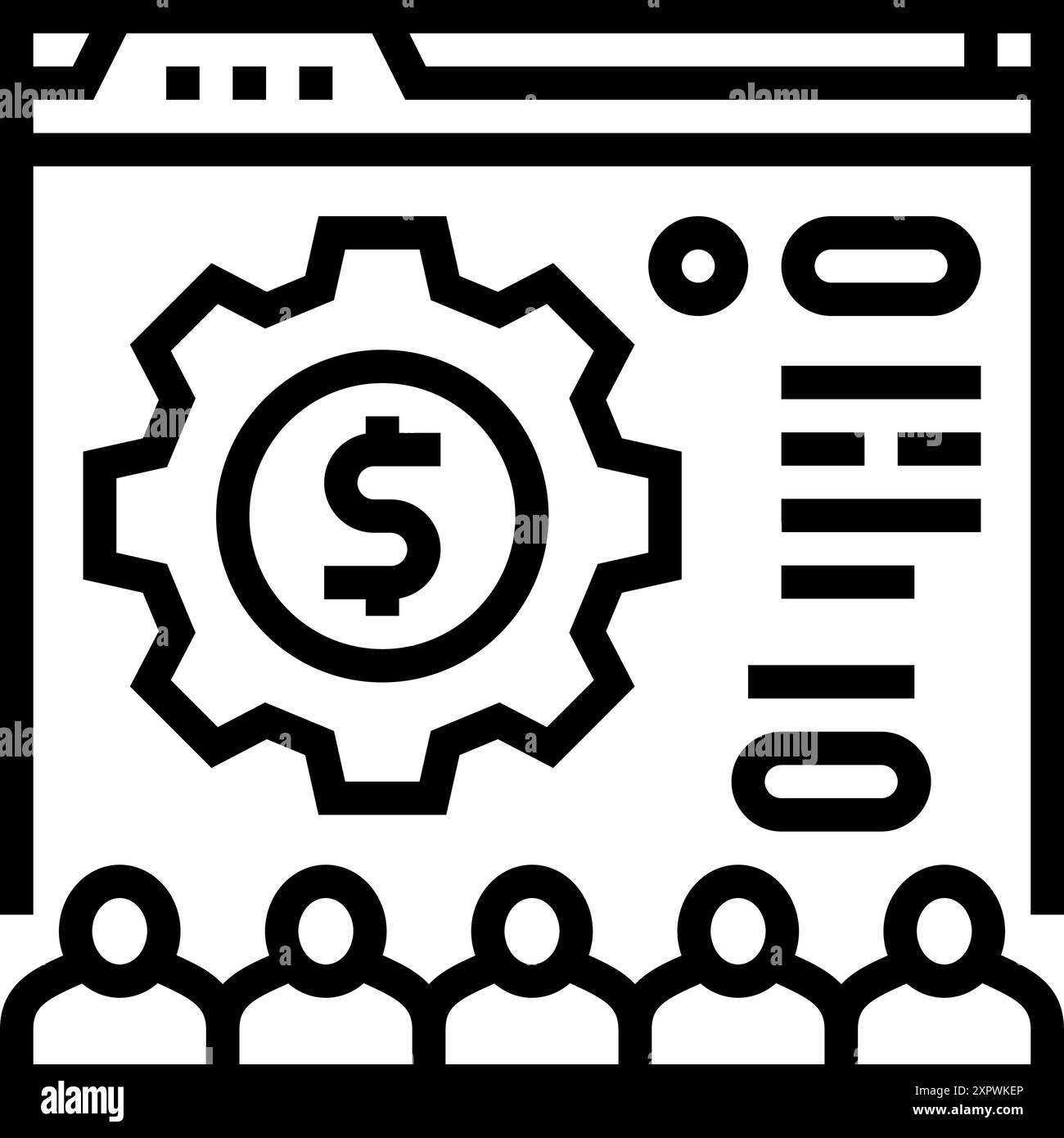 Sponsorship vector Black and White Stock Photos & Images - Alamy