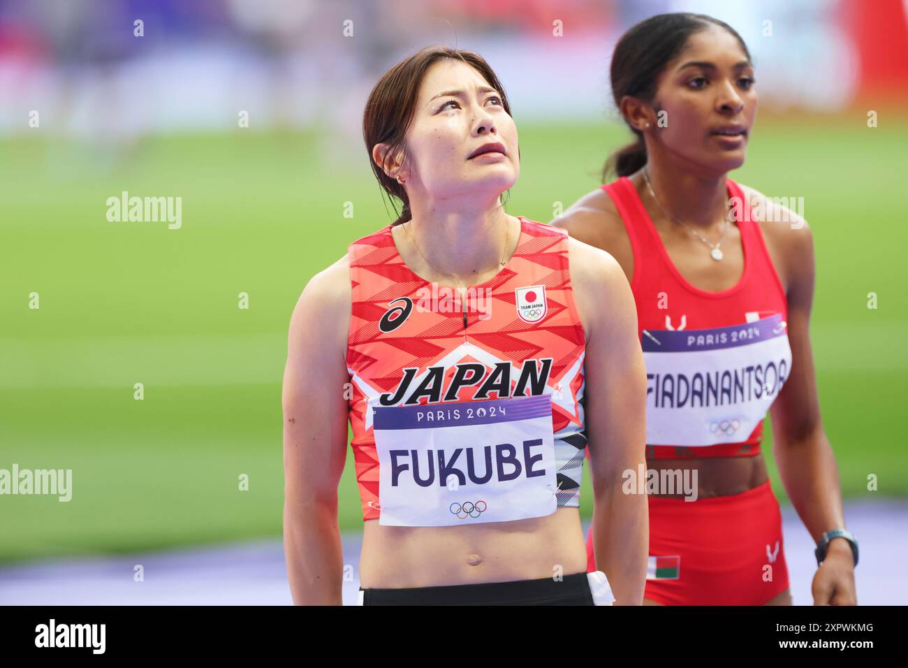 Saint-Denis, France. 7th Aug, 2024. Mako Fukube (JPN) Athletics : Women ...