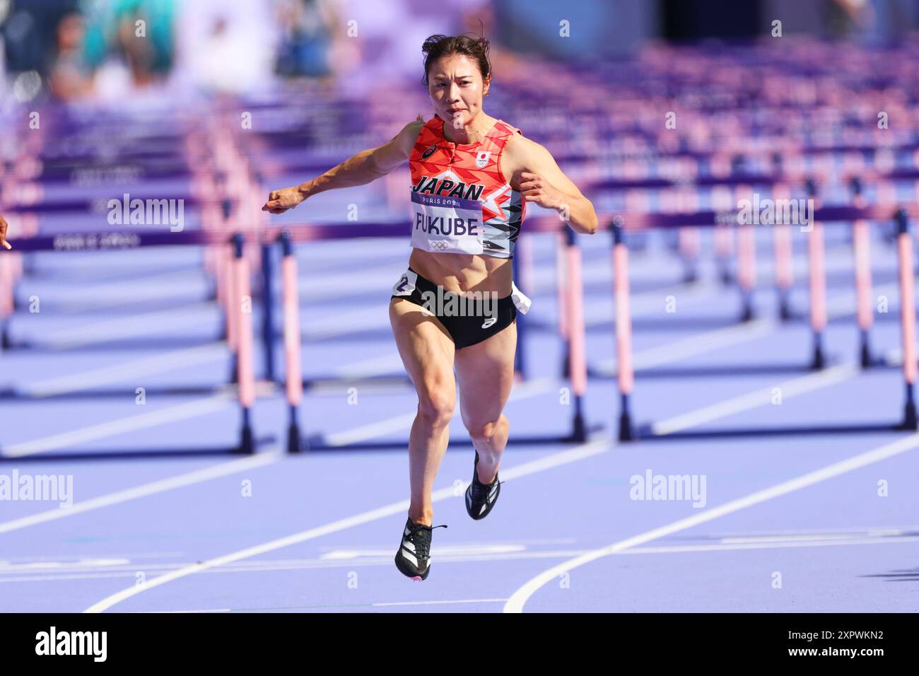 Saint-Denis, France. 7th Aug, 2024. Mako Fukube (JPN) Athletics : Women ...