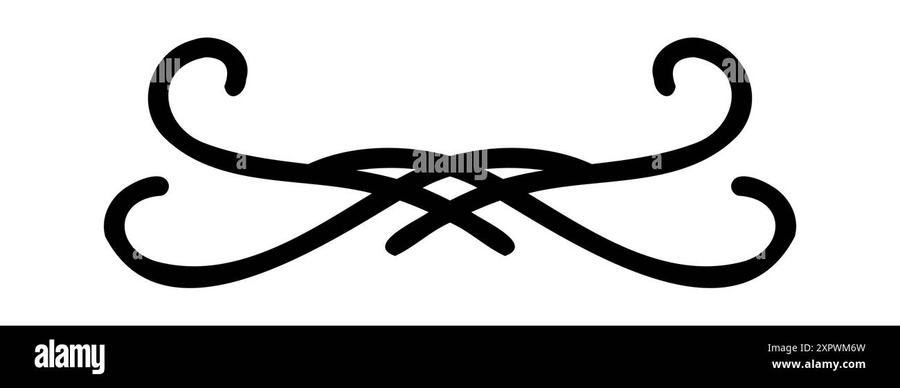 Decorative divider clipart Stock Vector Images - Alamy