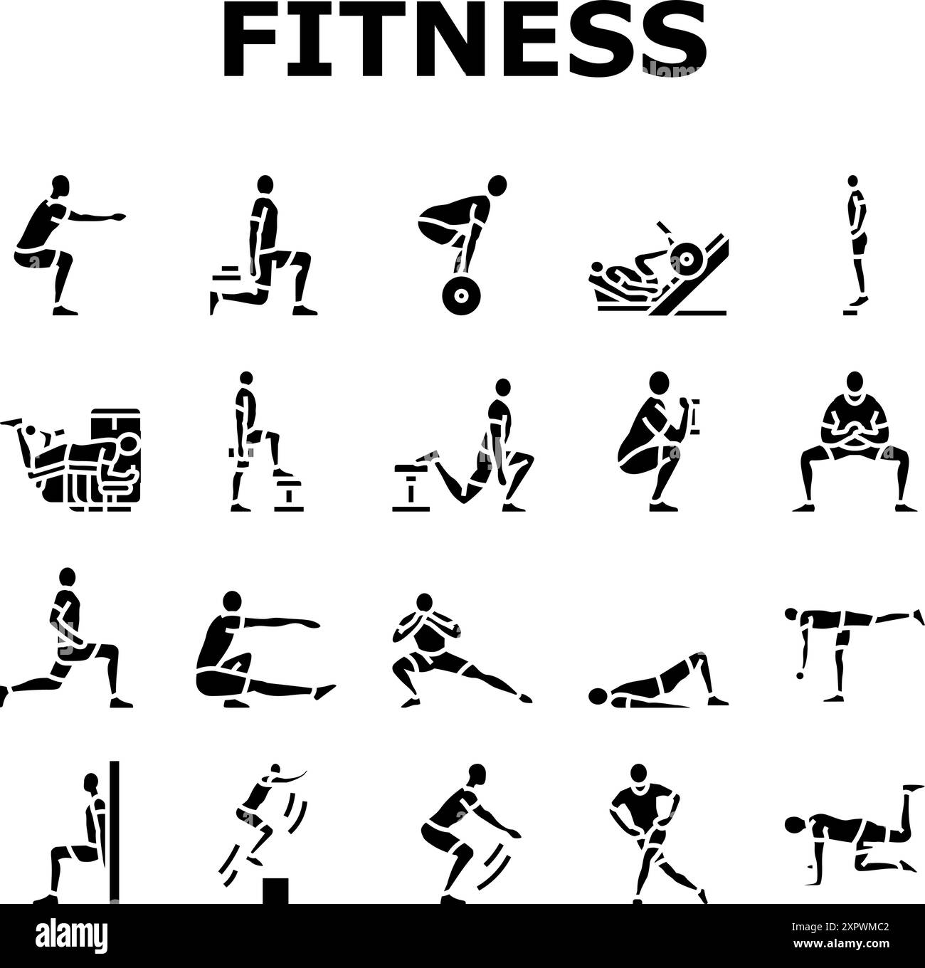 Exercises and illustrations Black and White Stock Photos & Images - Alamy
