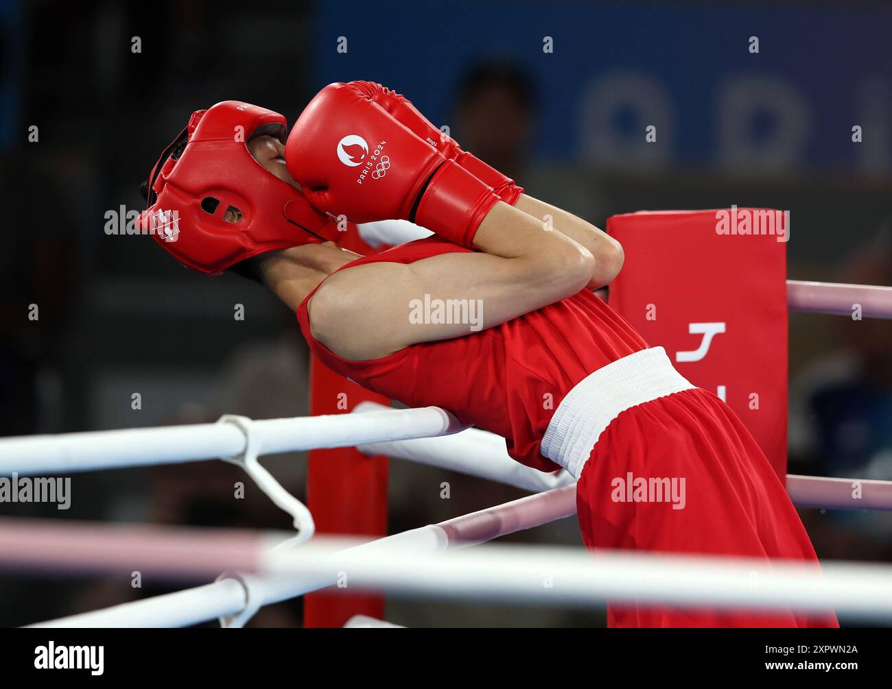 PARIS, FRANCE - AUGUST 07: Yu Ting Lin of Team Chinese Taipei during ...