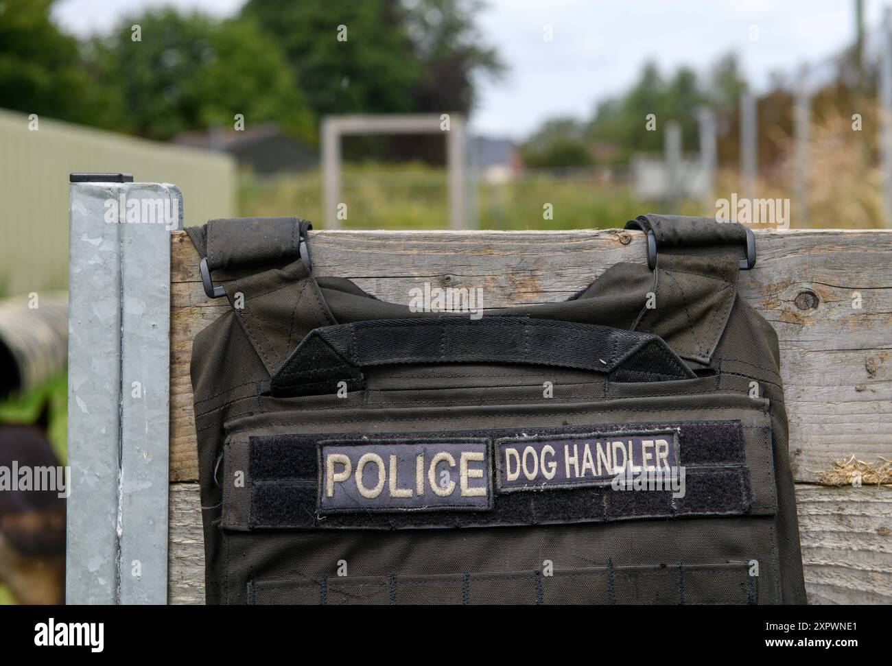Police dog handler vest hi-res stock photography and images - Alamy