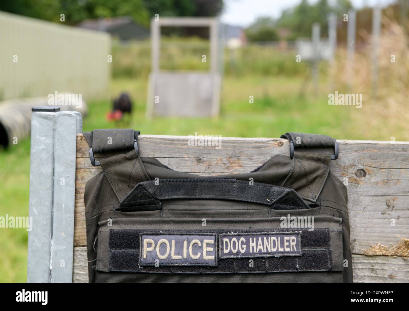 Police dog handler vest hi-res stock photography and images - Alamy