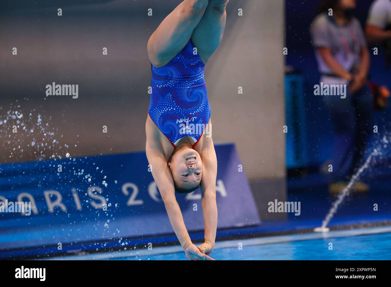 Saint-Denis, France. 7th Aug, 2024. Sayaka Mikami (JPN) Diving : Women ...