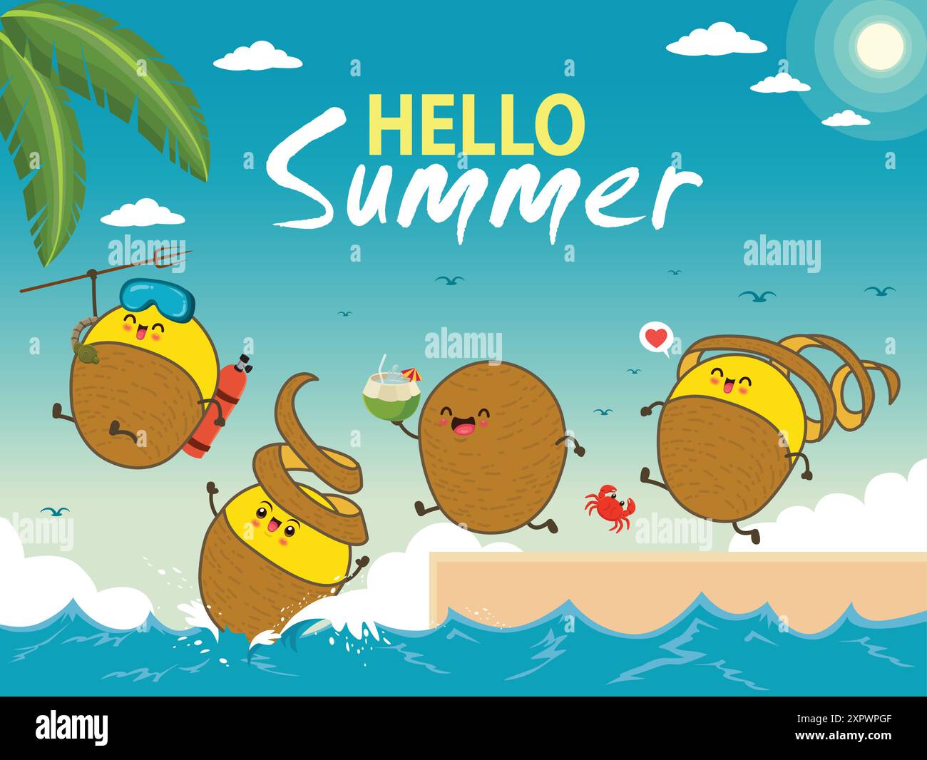 Vintage food poster design with potato character Stock Vector Image ...