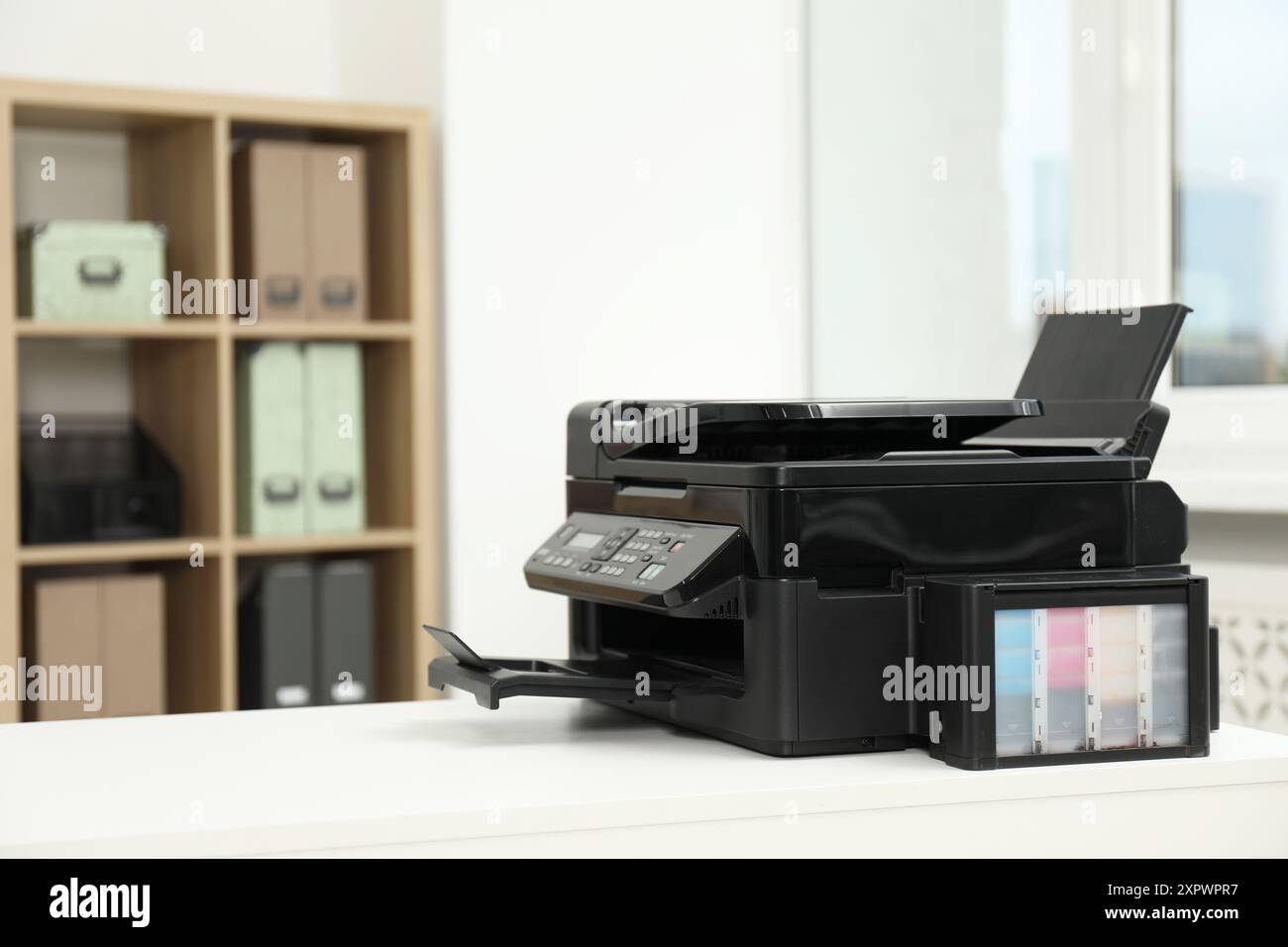 Modern computer setup and printer hi-res stock photography and images ...