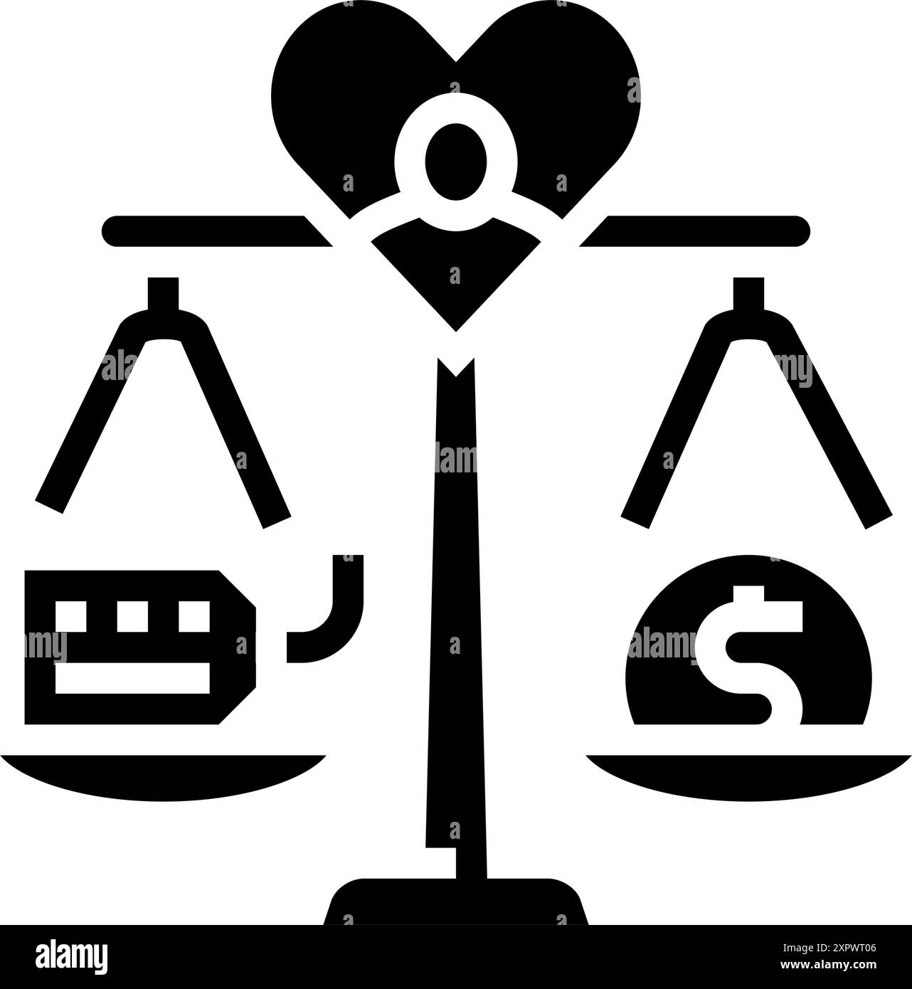 perception value consumer behavior glyph icon vector illustration Stock ...