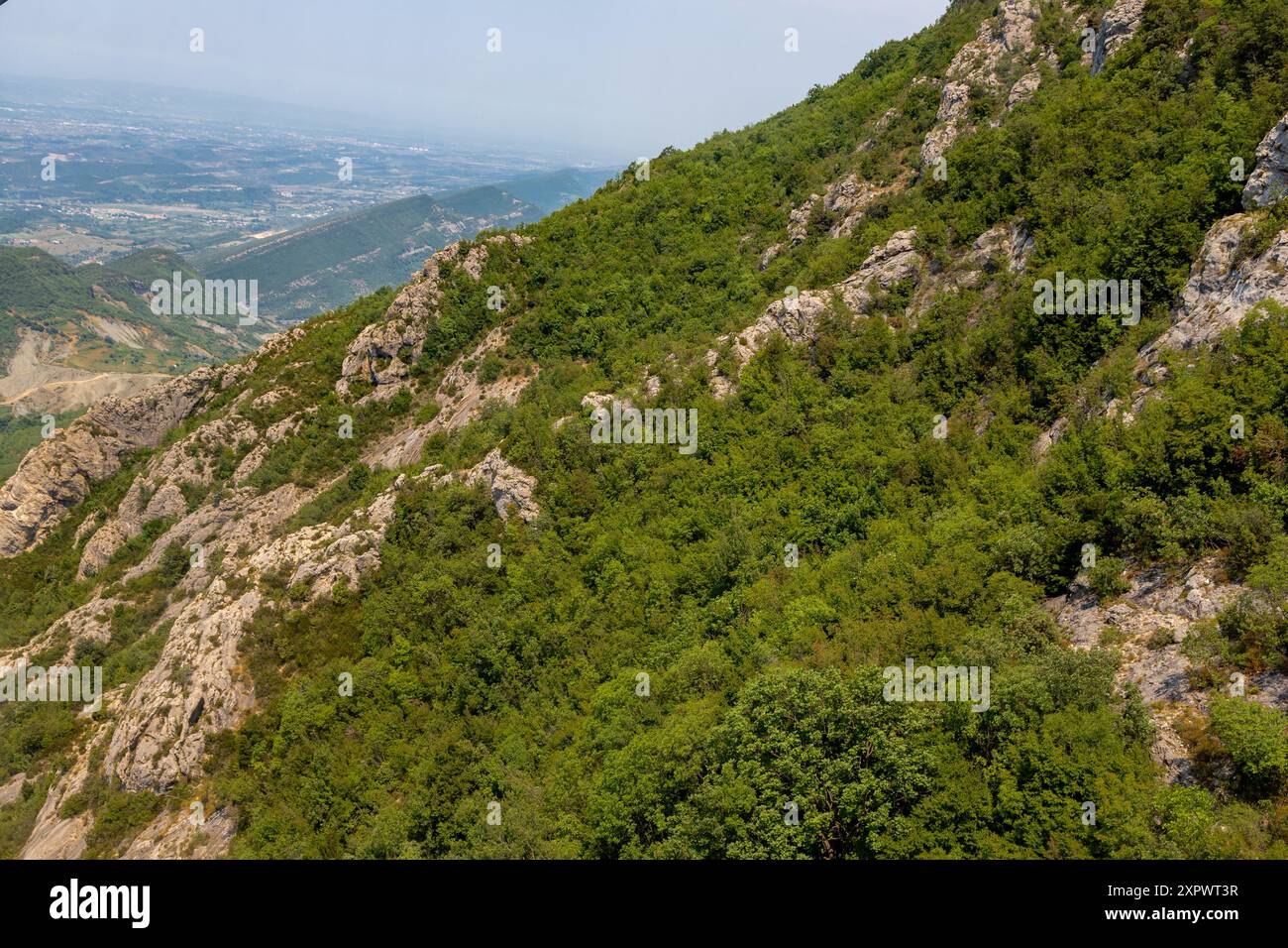 Mount Dajti, overlooking the city of Tirana, is one of the most ...