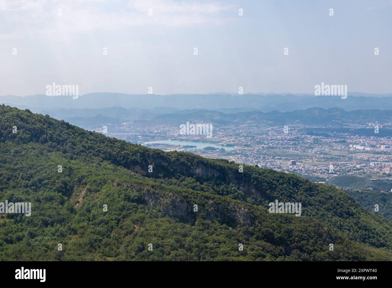 Mount Dajti, overlooking the city of Tirana, is one of the most ...