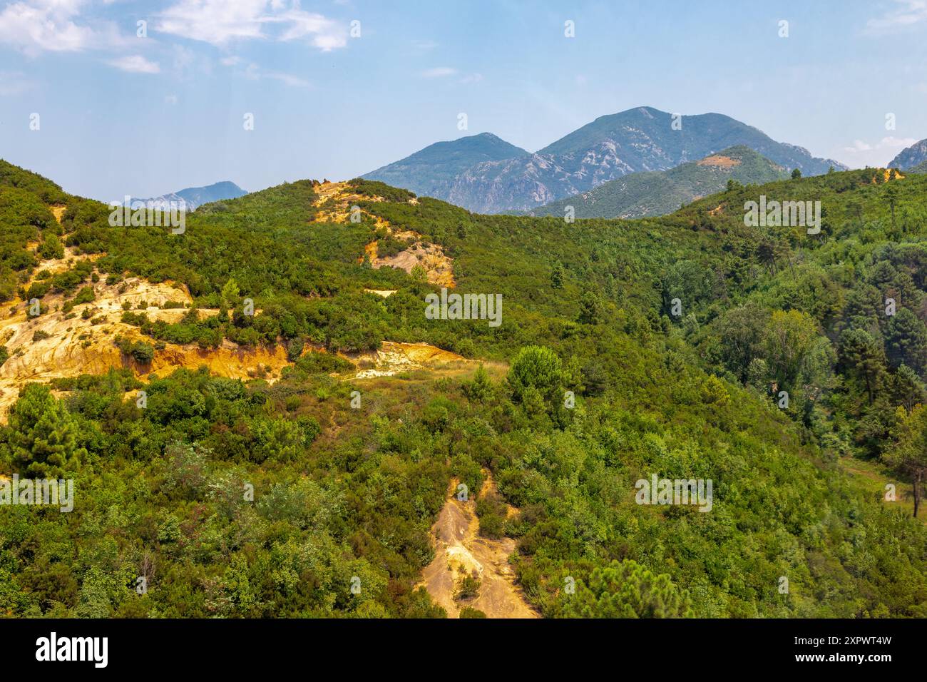 Mount Dajti, overlooking the city of Tirana, is one of the most ...