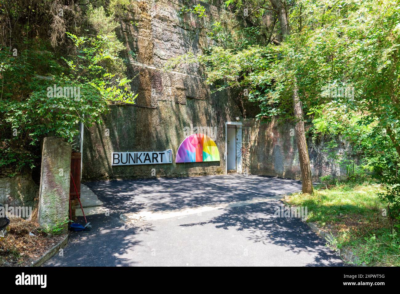 A massive five story bunker built by the communist dictator of Albania ...