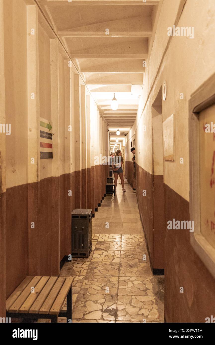 A massive five story bunker built by the communist dictator of Albania ...