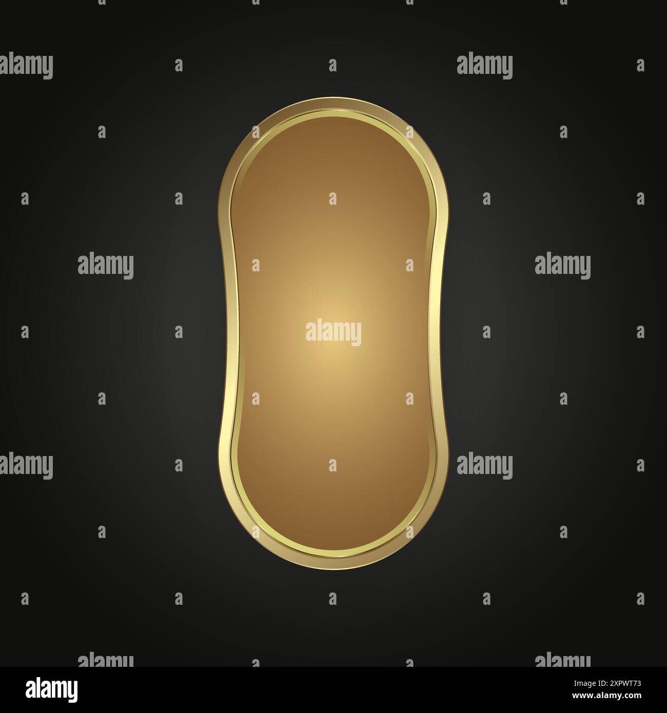 Luxury Gold web button. prmium infographic icon on dark gradient ...