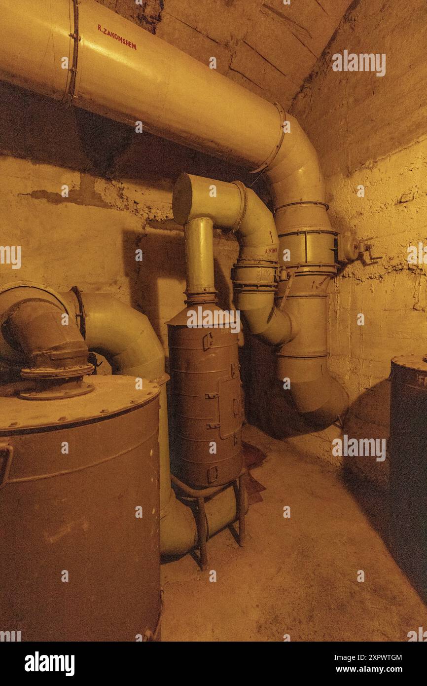 A massive five story bunker built by the communist dictator of Albania ...