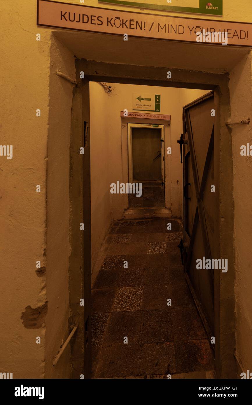 A massive five story bunker built by the communist dictator of Albania ...