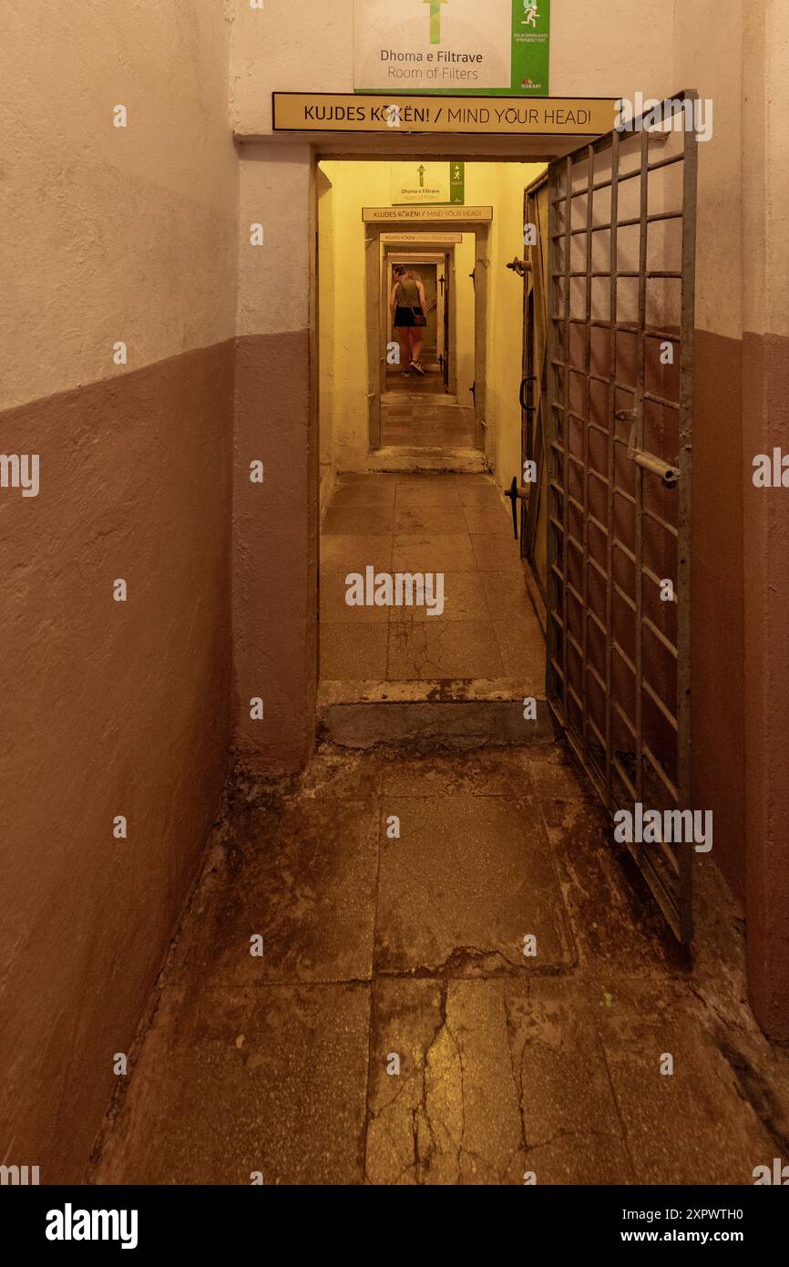 A massive five story bunker built by the communist dictator of Albania ...
