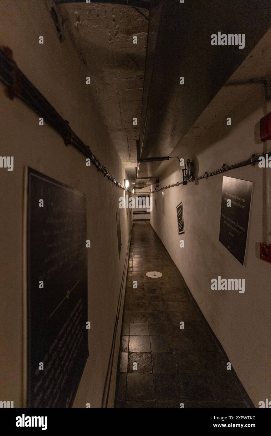 A massive five story bunker built by the communist dictator of Albania ...