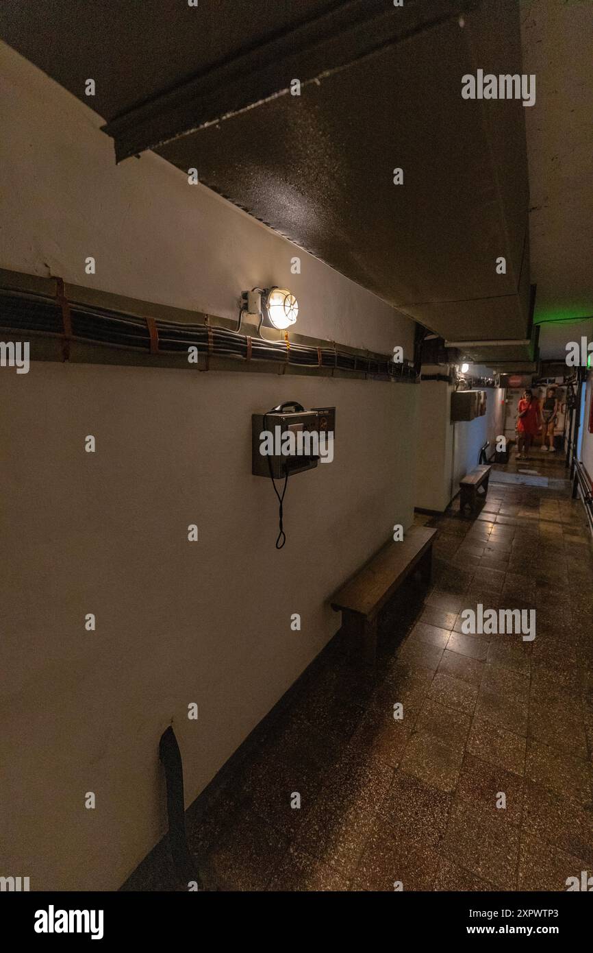 A massive five story bunker built by the communist dictator of Albania ...